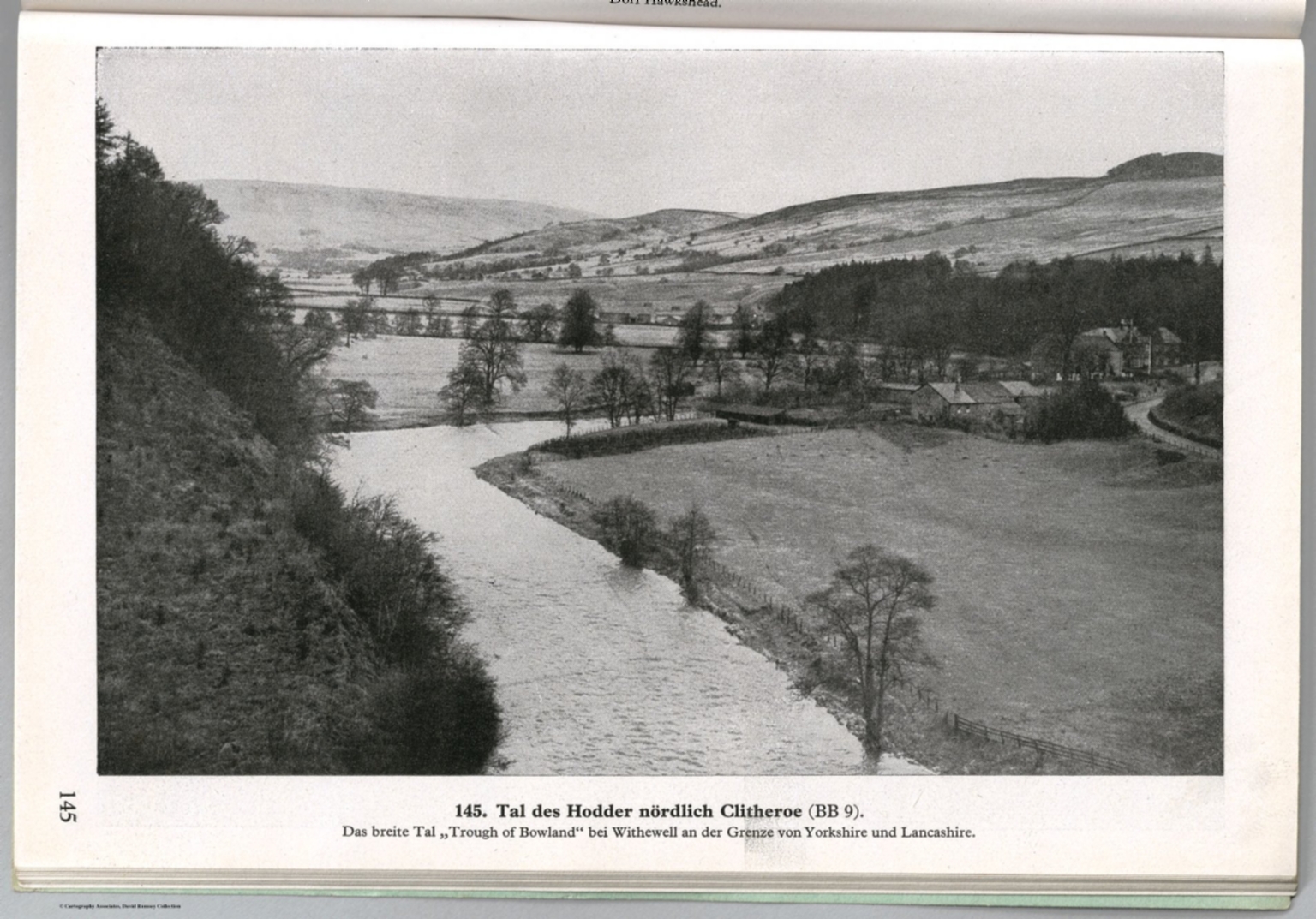 View: 145. Tal des Hodder nordlich Clitheroe (BB 9). - David Rumsey ...