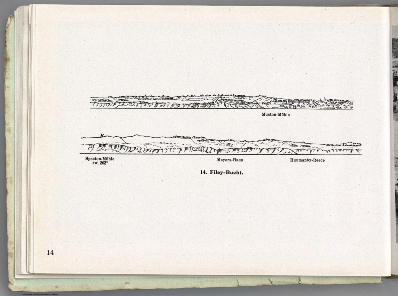 View: 14. Filey-Bucht. - David Rumsey Historical Map Collection