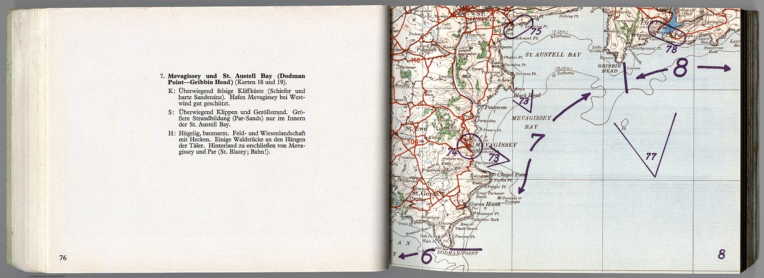 Index Map: 7. Mevafissey und St. Austell Bay (Dodman Point - Gribbin ...