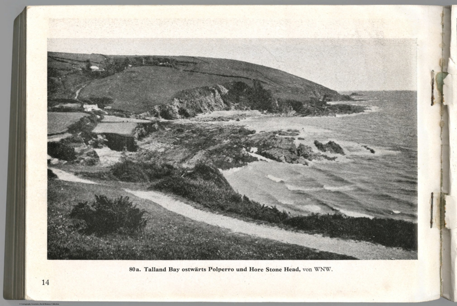 View: 80a. Talland Bay ostwarts Polperro und Hore Stone Head. - David ...