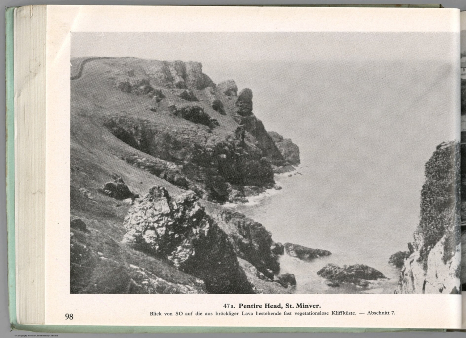 View: 47a. Pentire Head, St. Minver. - David Rumsey Historical Map ...