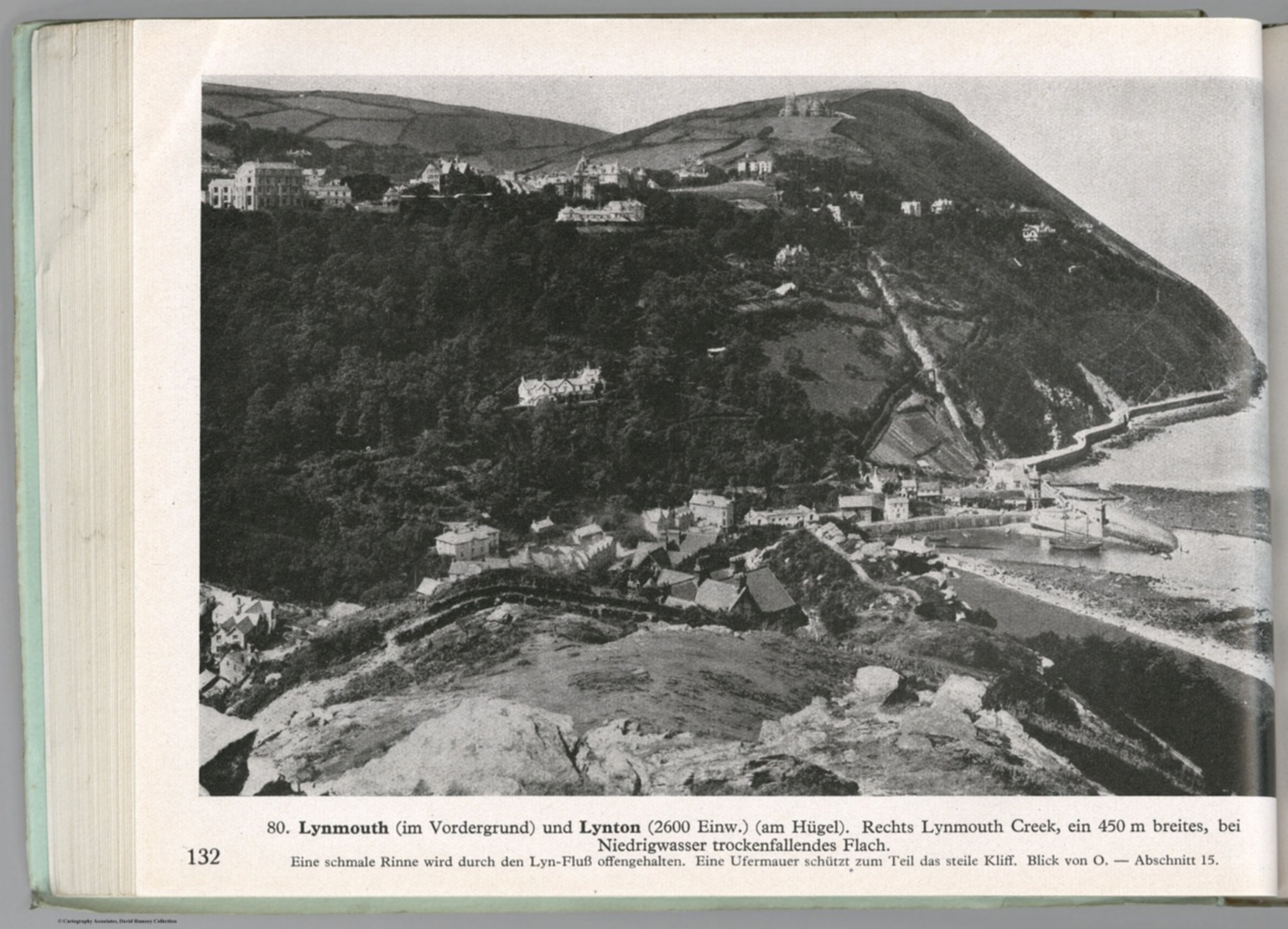 View: 80. Lynmouth und Lynton. - David Rumsey Historical Map Collection