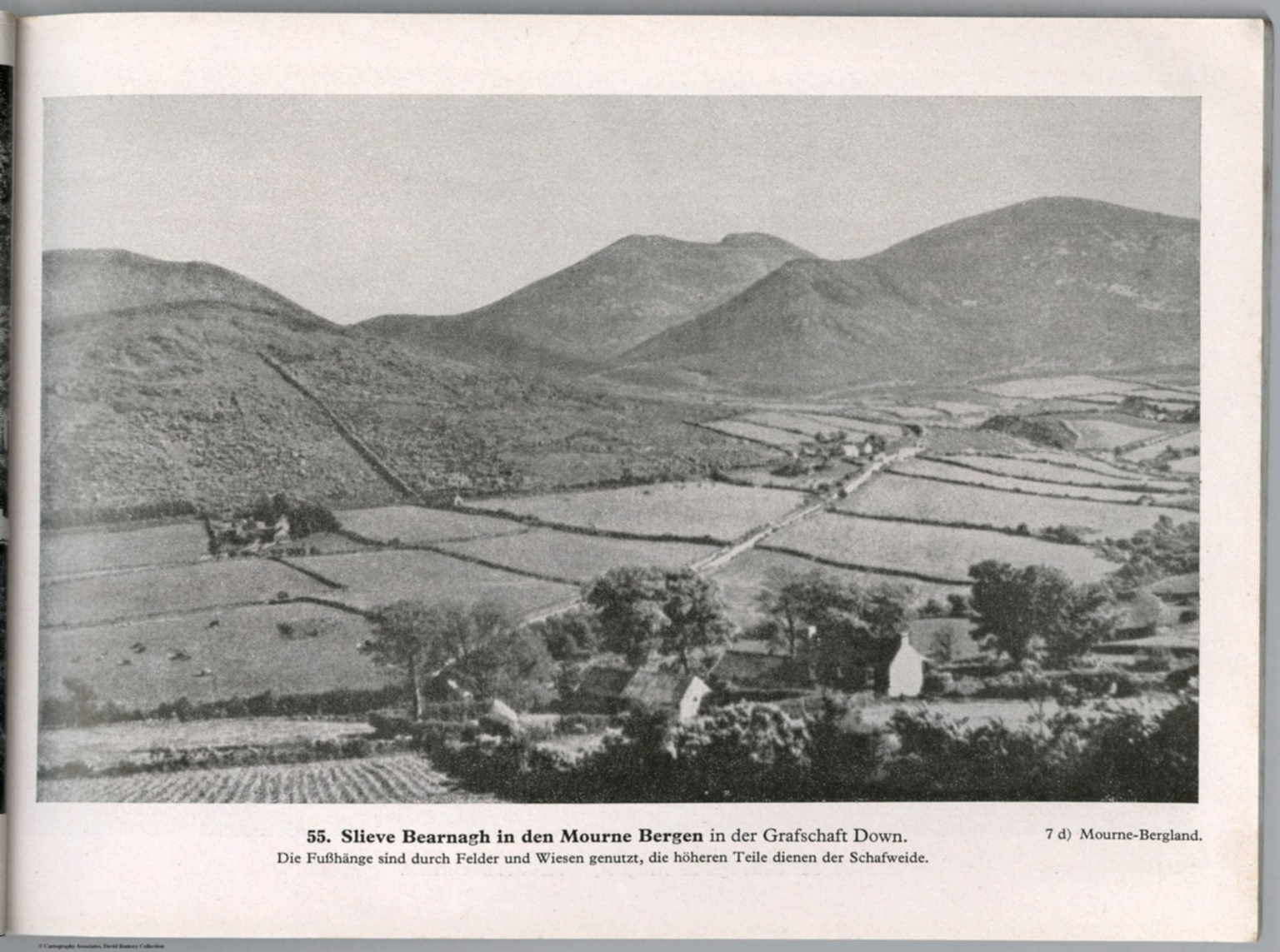 View: 55. Slieve Bearnagh in den Mourne Bergen. - David Rumsey ...
