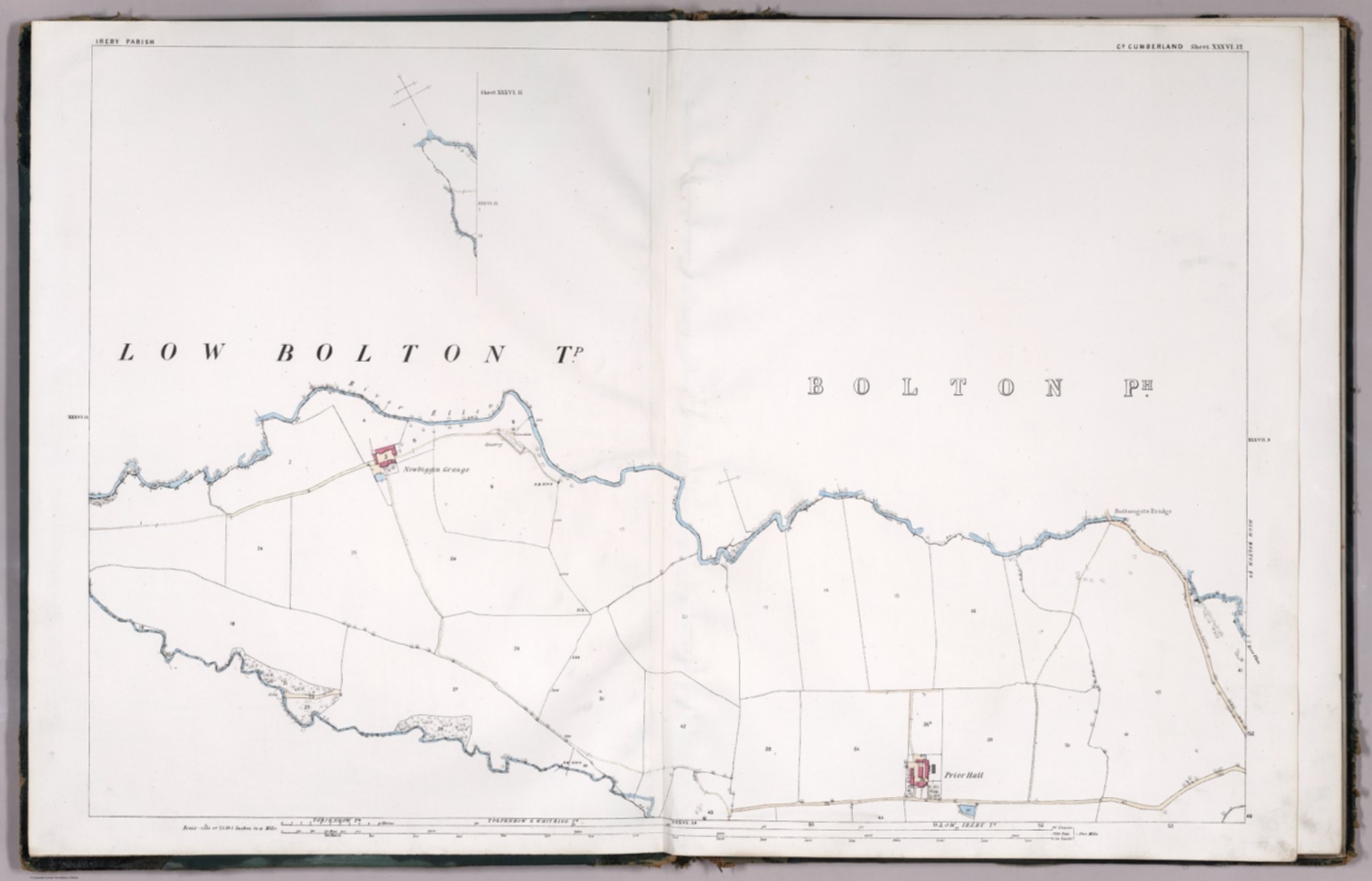 Ireby Parish. Co. Cumberland. Sheet XXXVI.12. - David Rumsey Historical ...