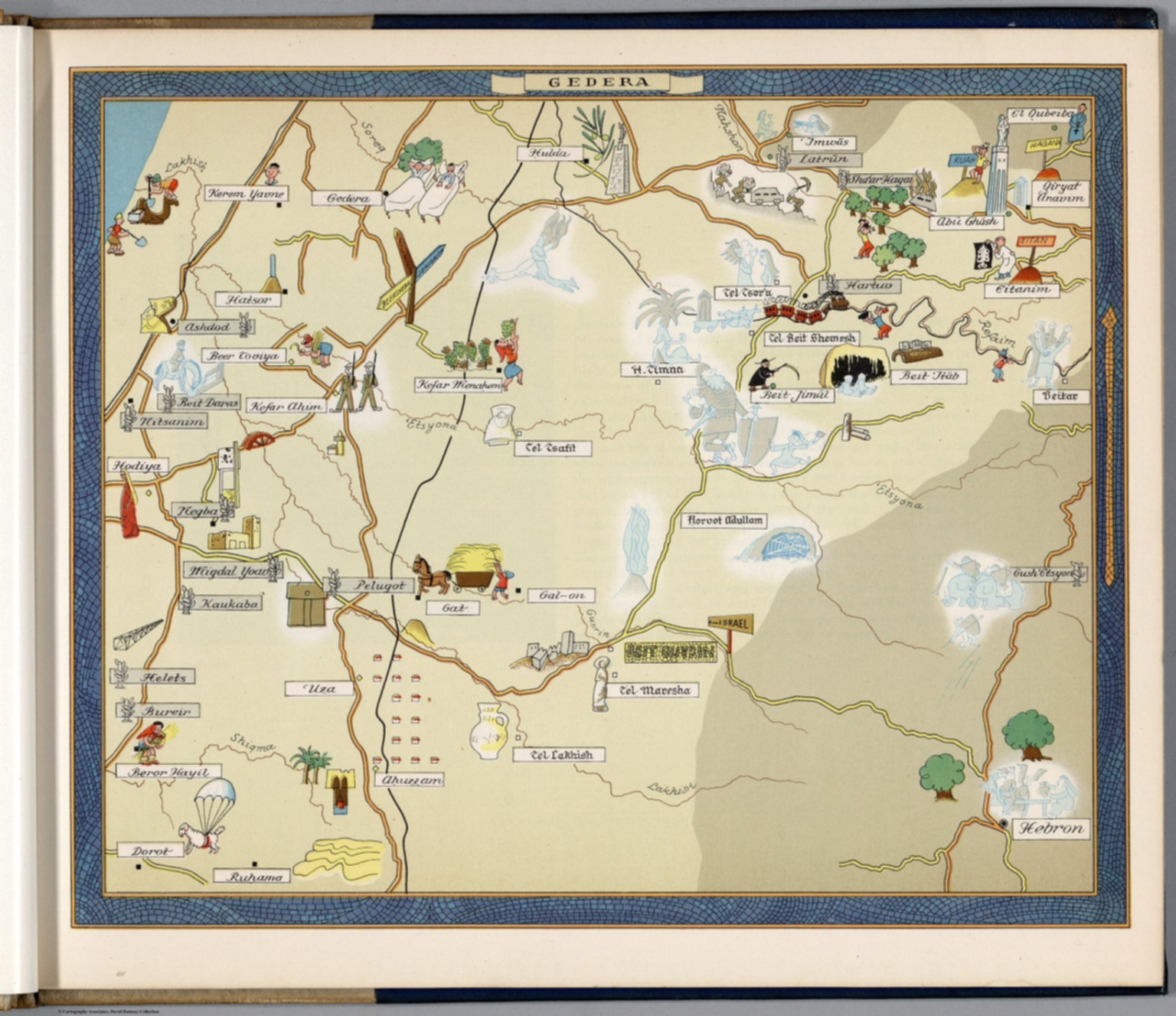 Gedera - David Rumsey Historical Map Collection
