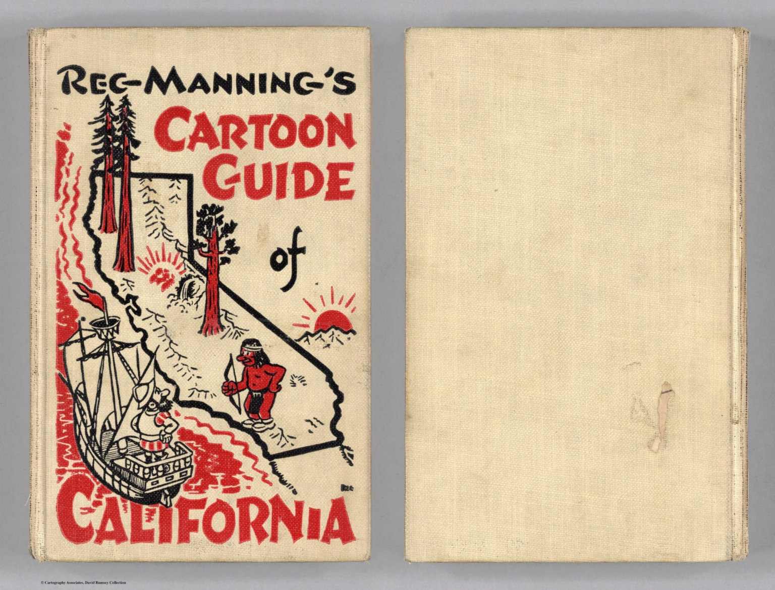 Covers: Reg Manning's Cartoon Guide of California. J.J. Augustin ...