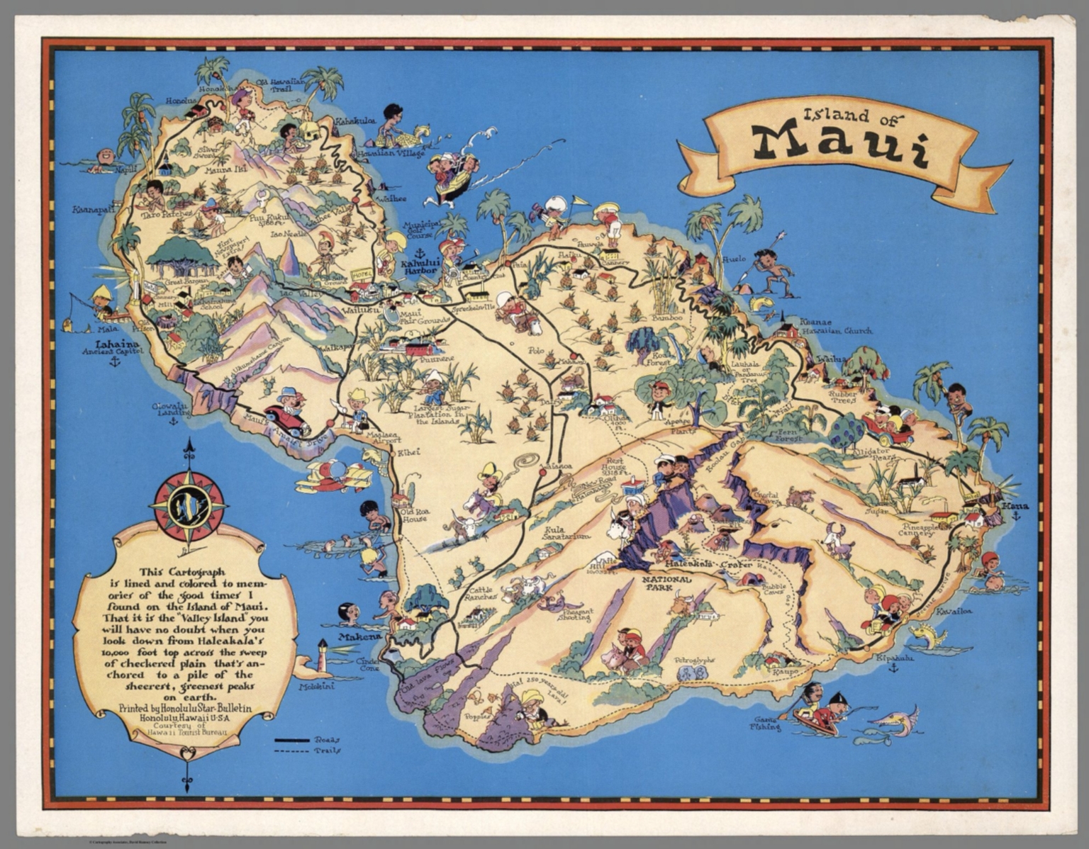 Island of Maui. - David Rumsey Historical Map Collection