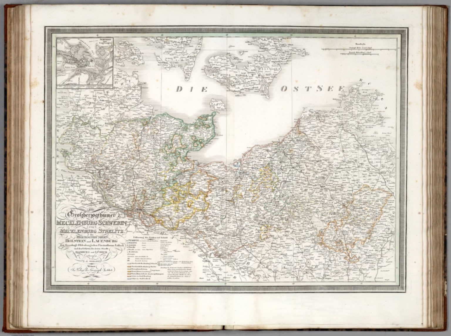 Mecklenburg - Schwerin, Mecklenburg - Strelitz, Holstein and Lauenburg ...