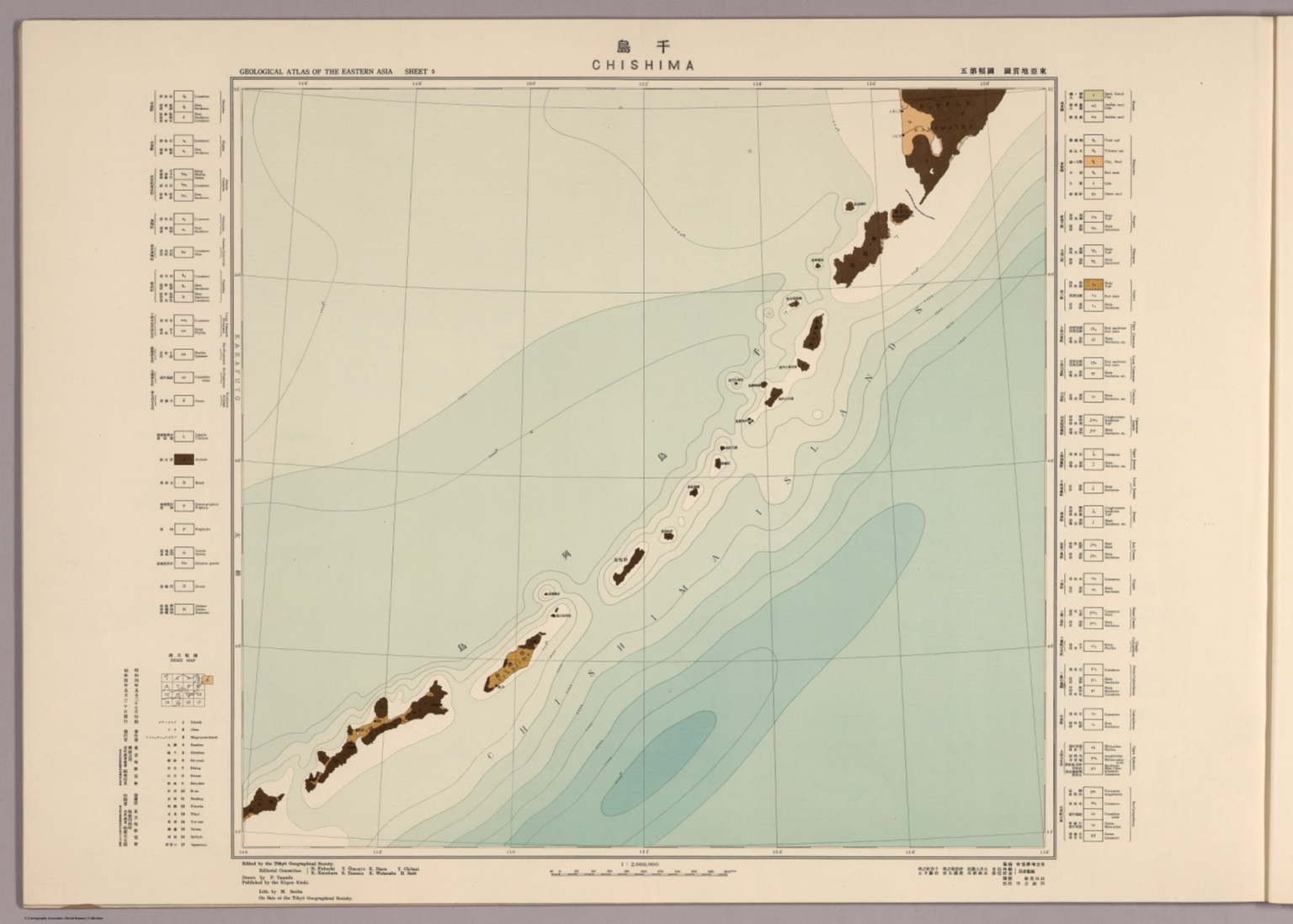 Sheet 5. Chishima. - David Rumsey Historical Map Collection