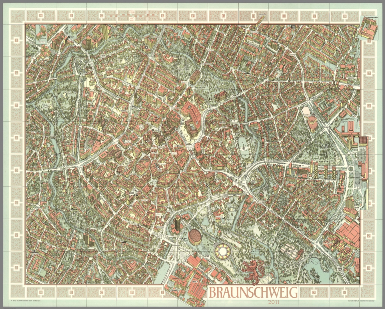 Braunschweig, Germany. - David Rumsey Historical Map Collection