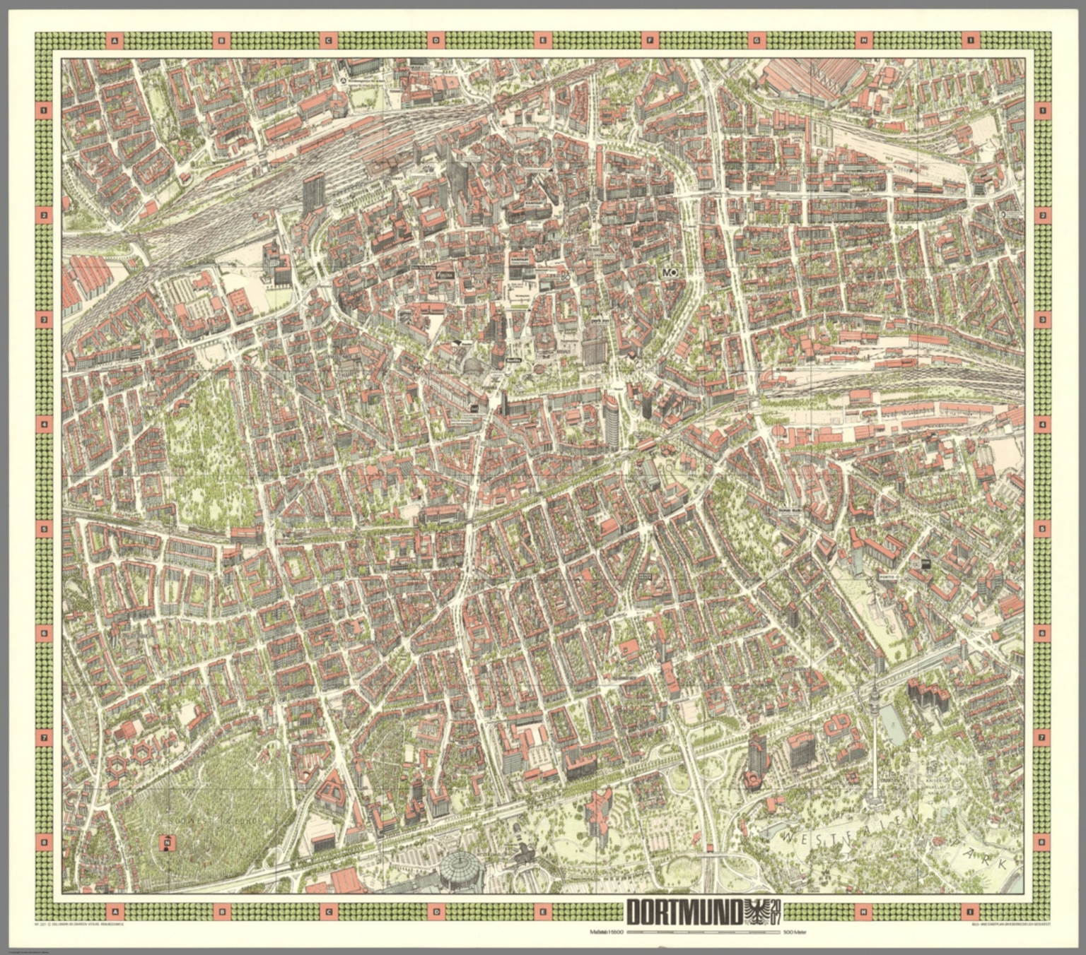 Dortmund, Germany. - David Rumsey Historical Map Collection