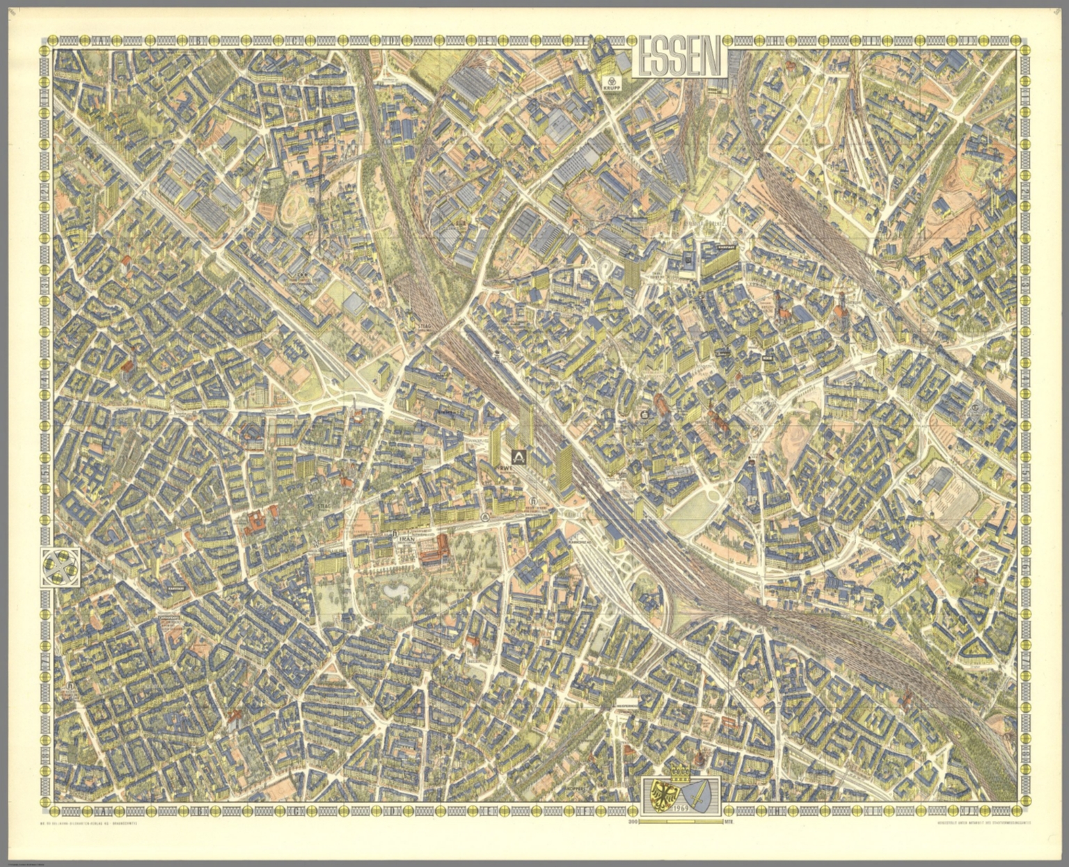 Essen, Germany. - David Rumsey Historical Map Collection