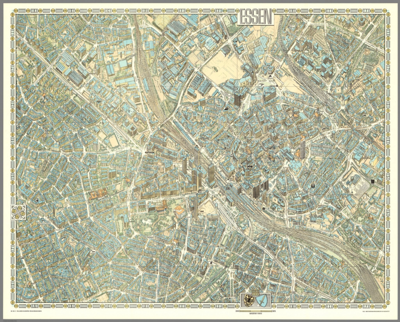 Essen, Germany. - David Rumsey Historical Map Collection