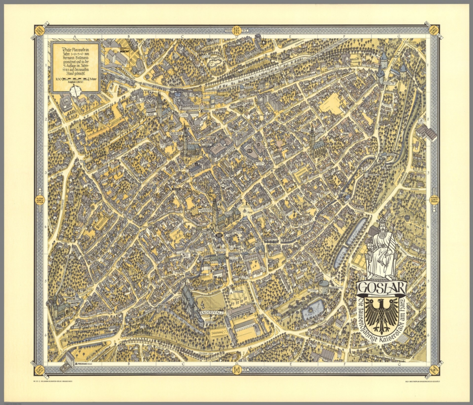 Goslar, Germany. - David Rumsey Historical Map Collection