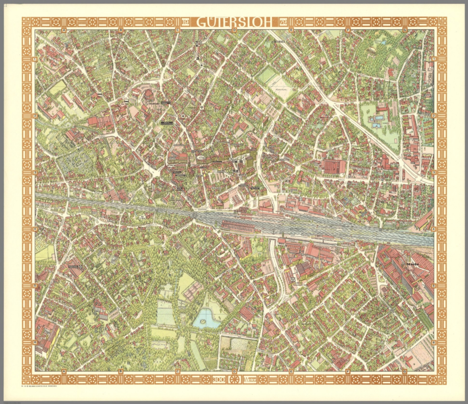 Guetersloh, Germany. - David Rumsey Historical Map Collection