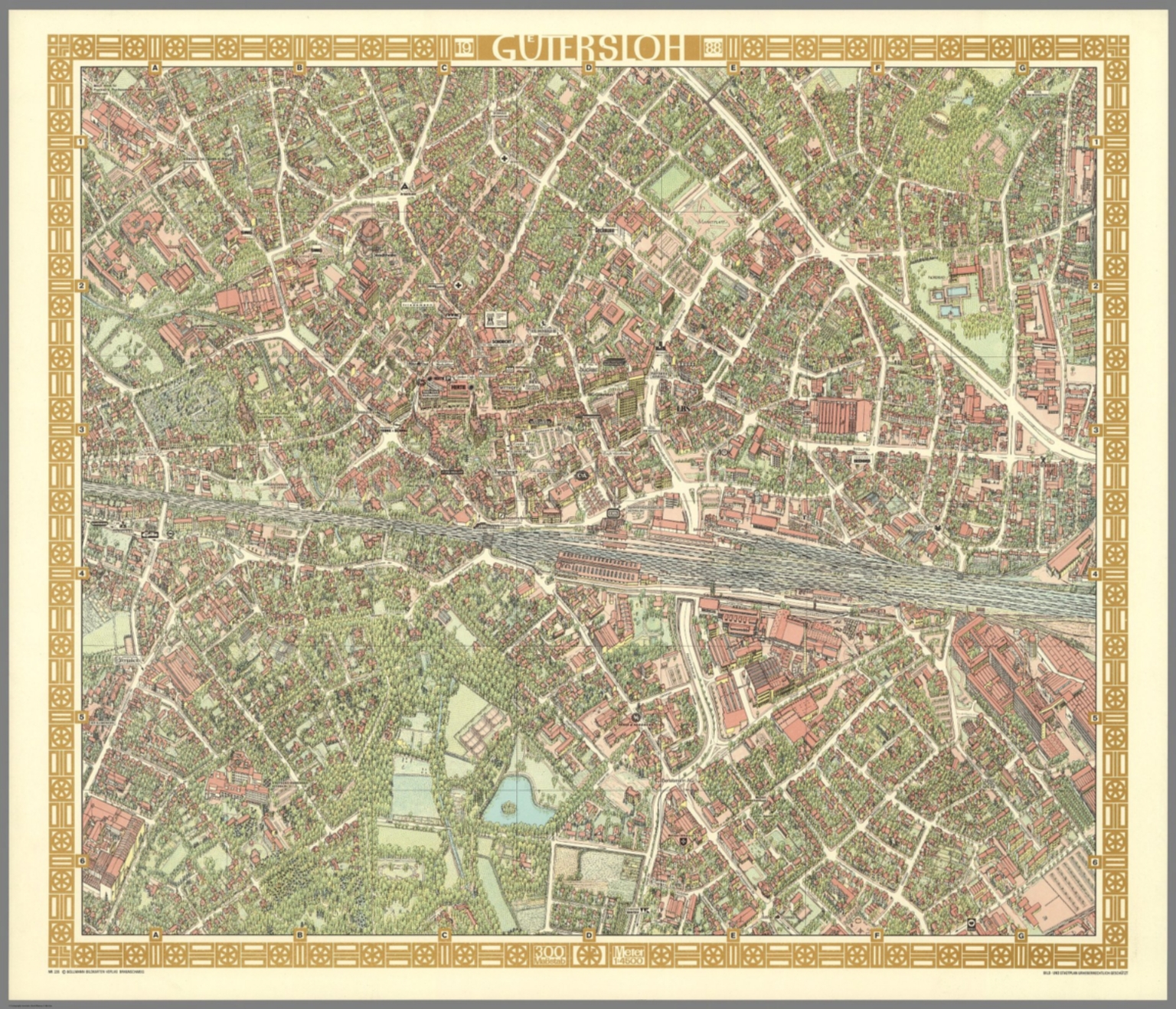 Guetersloh, Germany. - David Rumsey Historical Map Collection