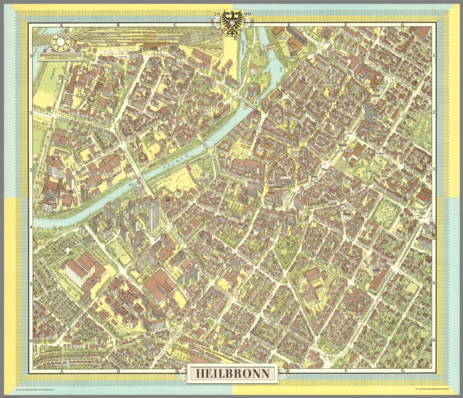 Heilbronn, Germany. - David Rumsey Historical Map Collection