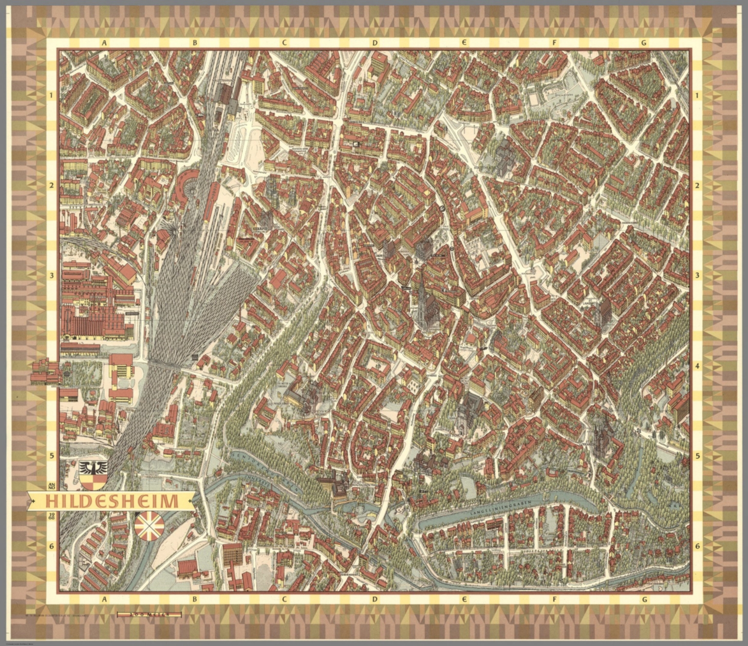 Hildesheim, Germany. - David Rumsey Historical Map Collection