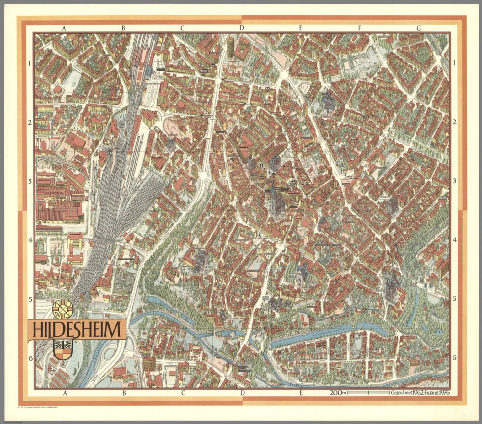 Hildesheim, Germany. - David Rumsey Historical Map Collection