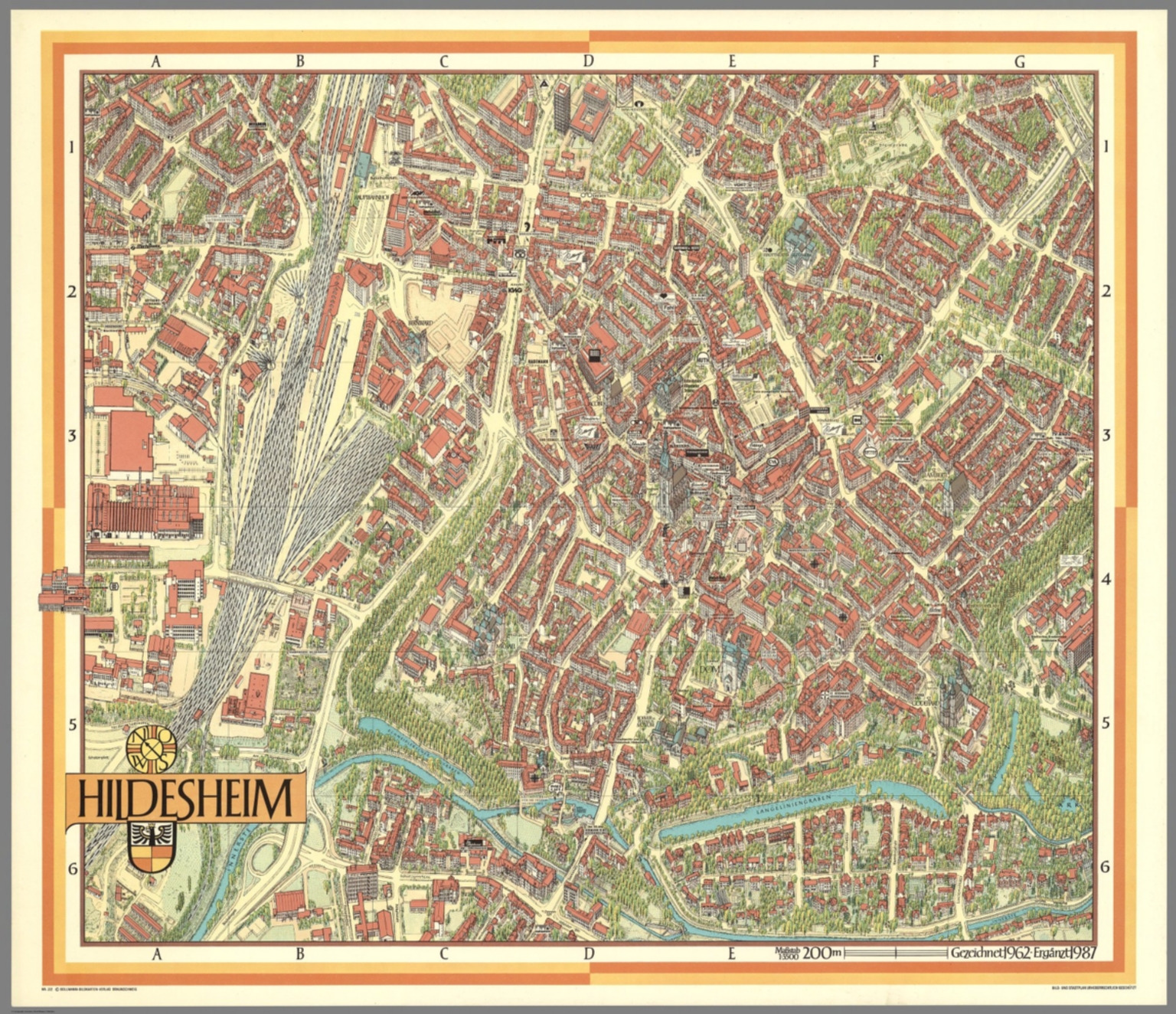 Hildesheim, Germany. - David Rumsey Historical Map Collection