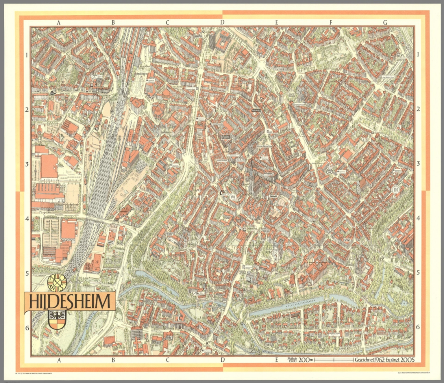 Hildesheim, Germany. - David Rumsey Historical Map Collection