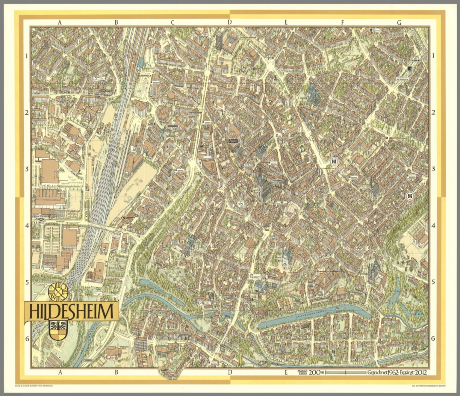 Hildesheim, Germany. - David Rumsey Historical Map Collection