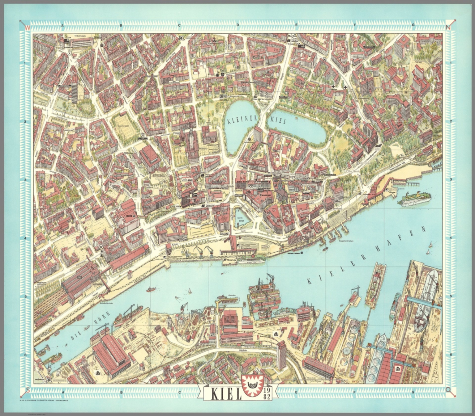 Kiel, Germany. - David Rumsey Historical Map Collection