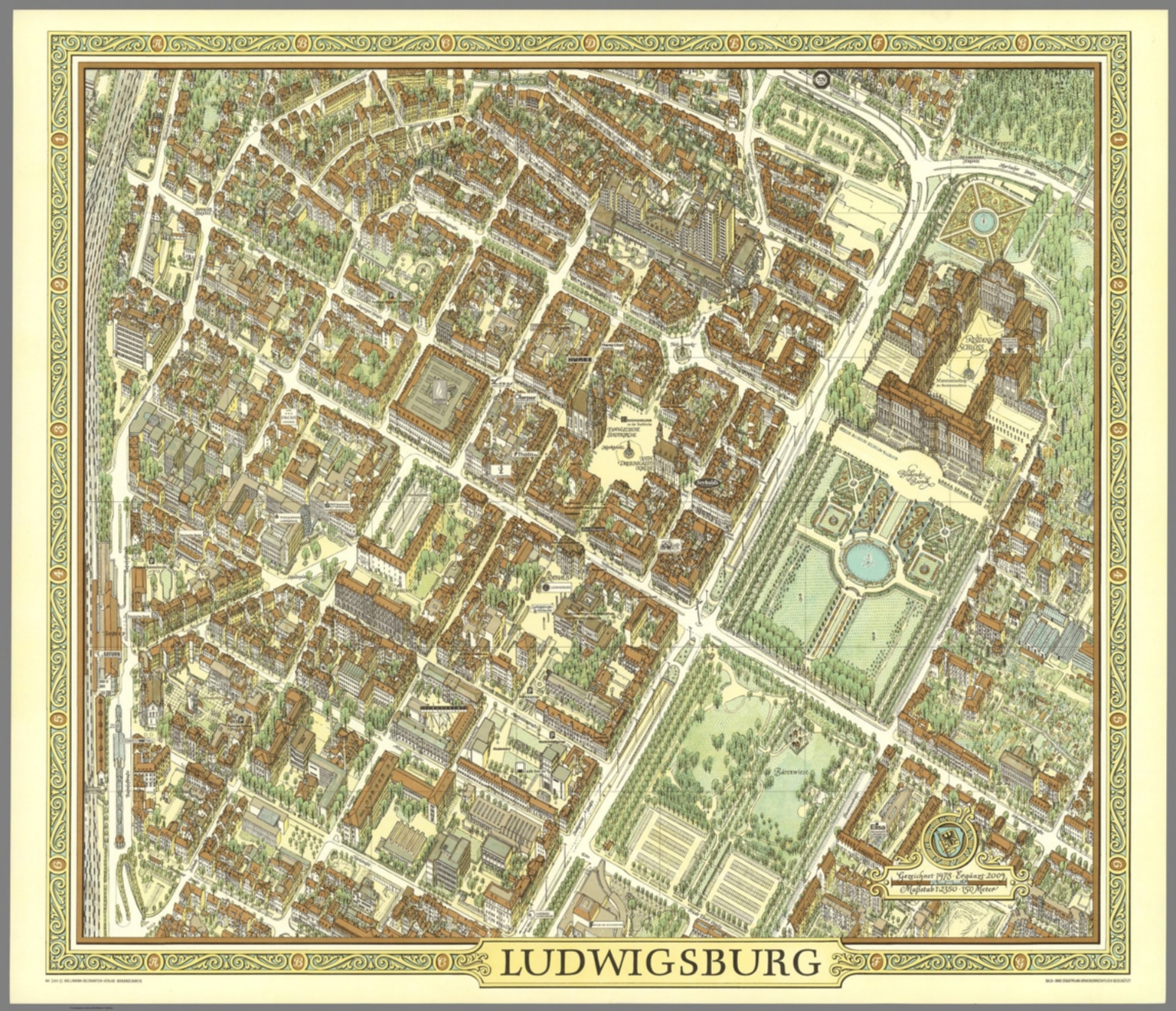 Ludwigsburg, Germany. - David Rumsey Historical Map Collection