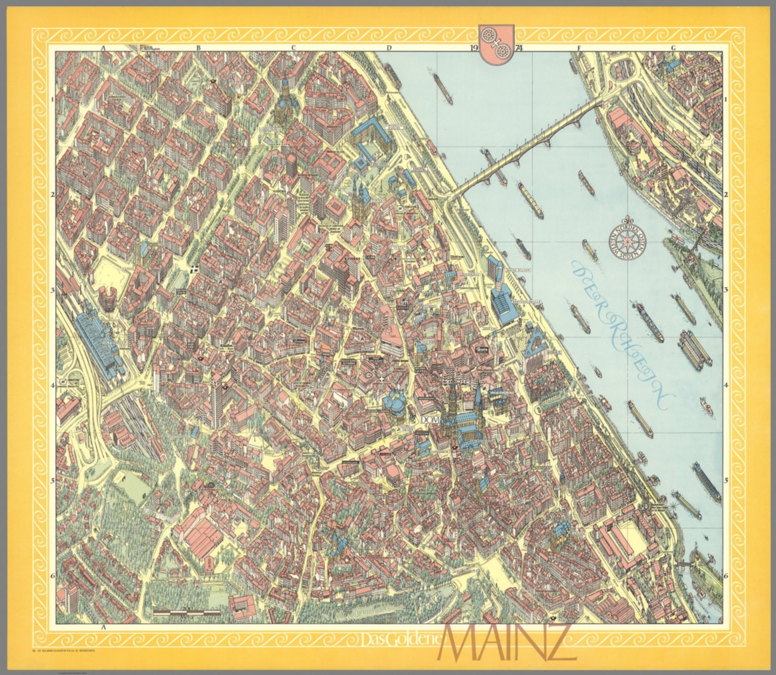 Mainz, Germany. - David Rumsey Historical Map Collection