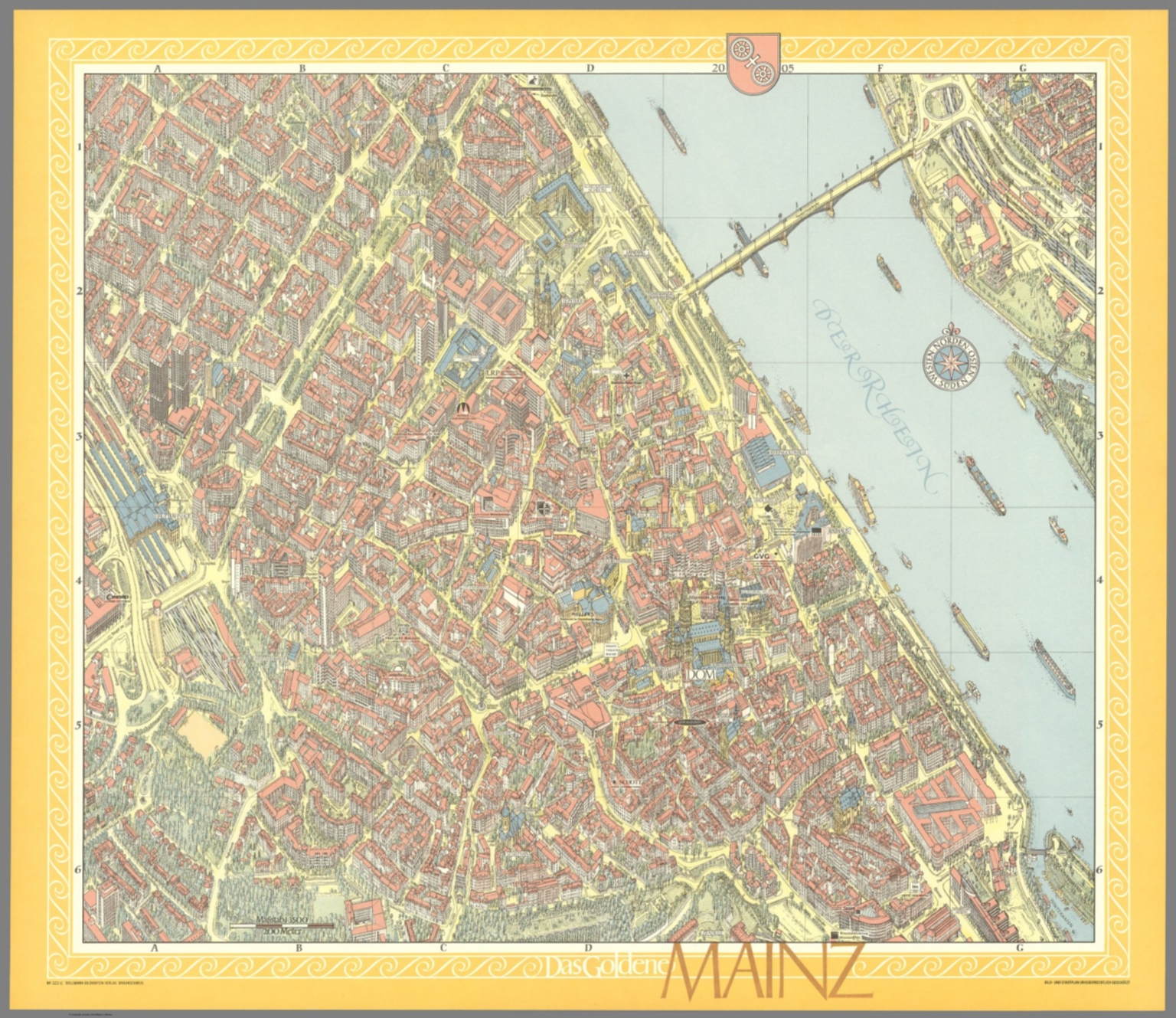 Mainz, Germany. - David Rumsey Historical Map Collection