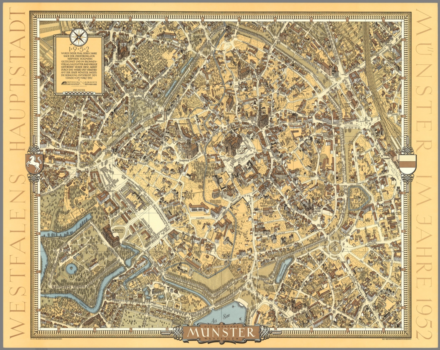 Muenster, Germany. - David Rumsey Historical Map Collection