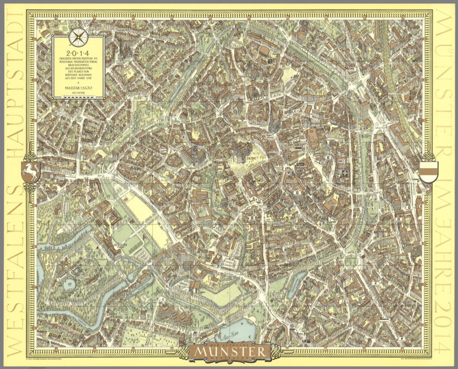 Muenster, Germany. - David Rumsey Historical Map Collection