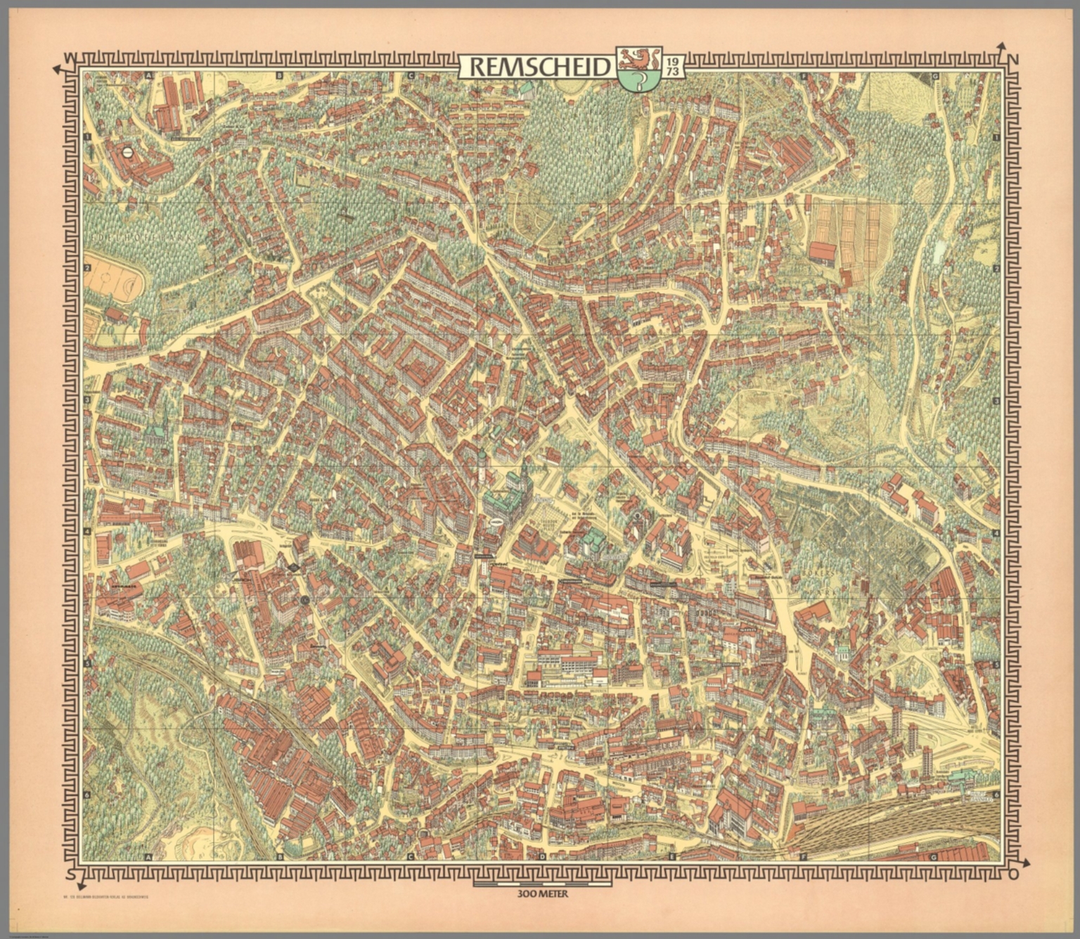 Remscheid, Germany. - David Rumsey Historical Map Collection
