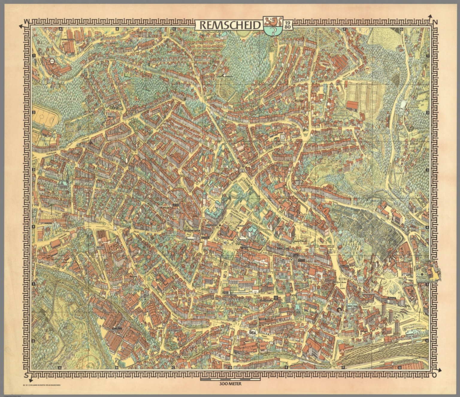 Remscheid, Germany. - David Rumsey Historical Map Collection