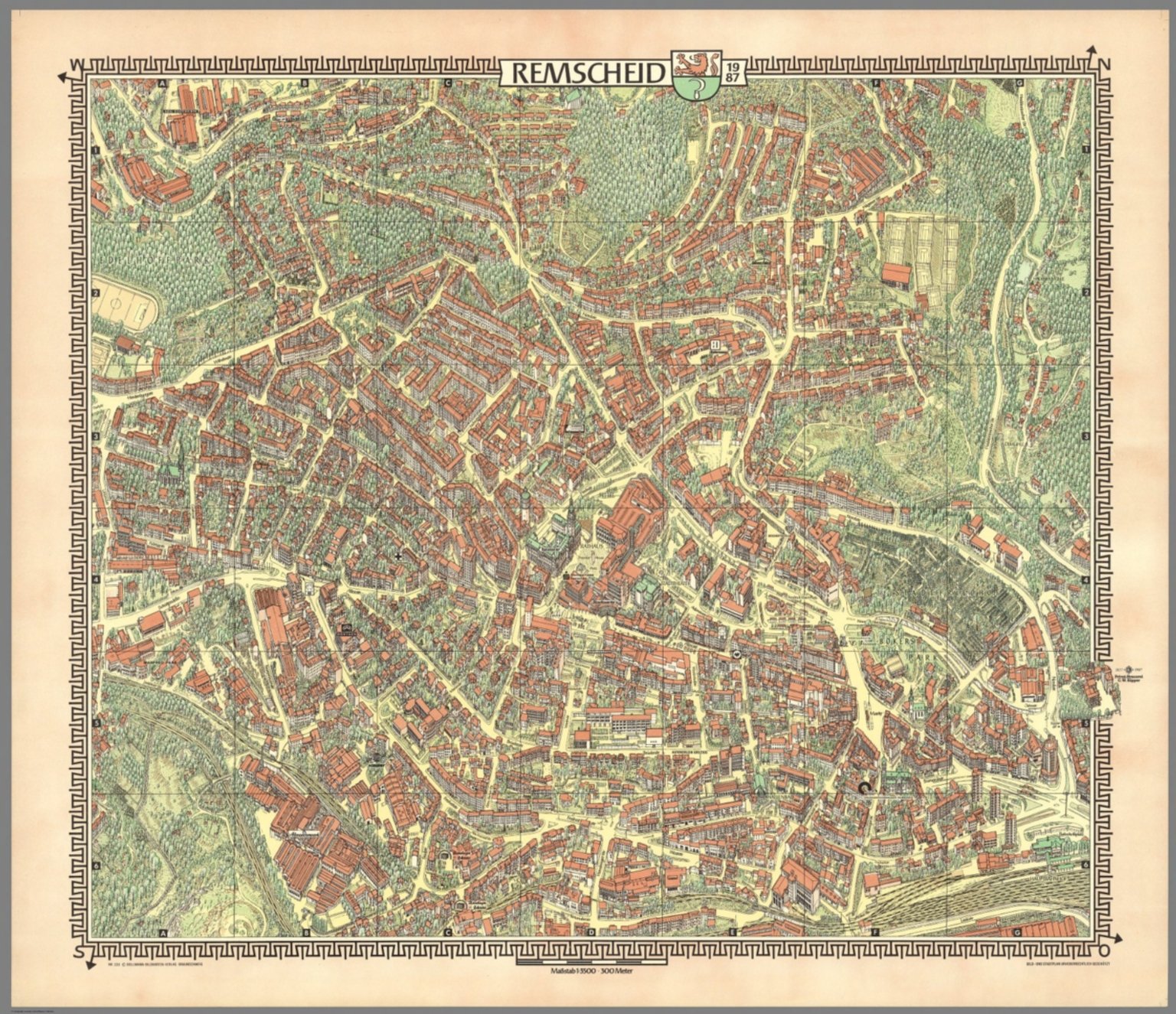 Remscheid, Germany. - David Rumsey Historical Map Collection