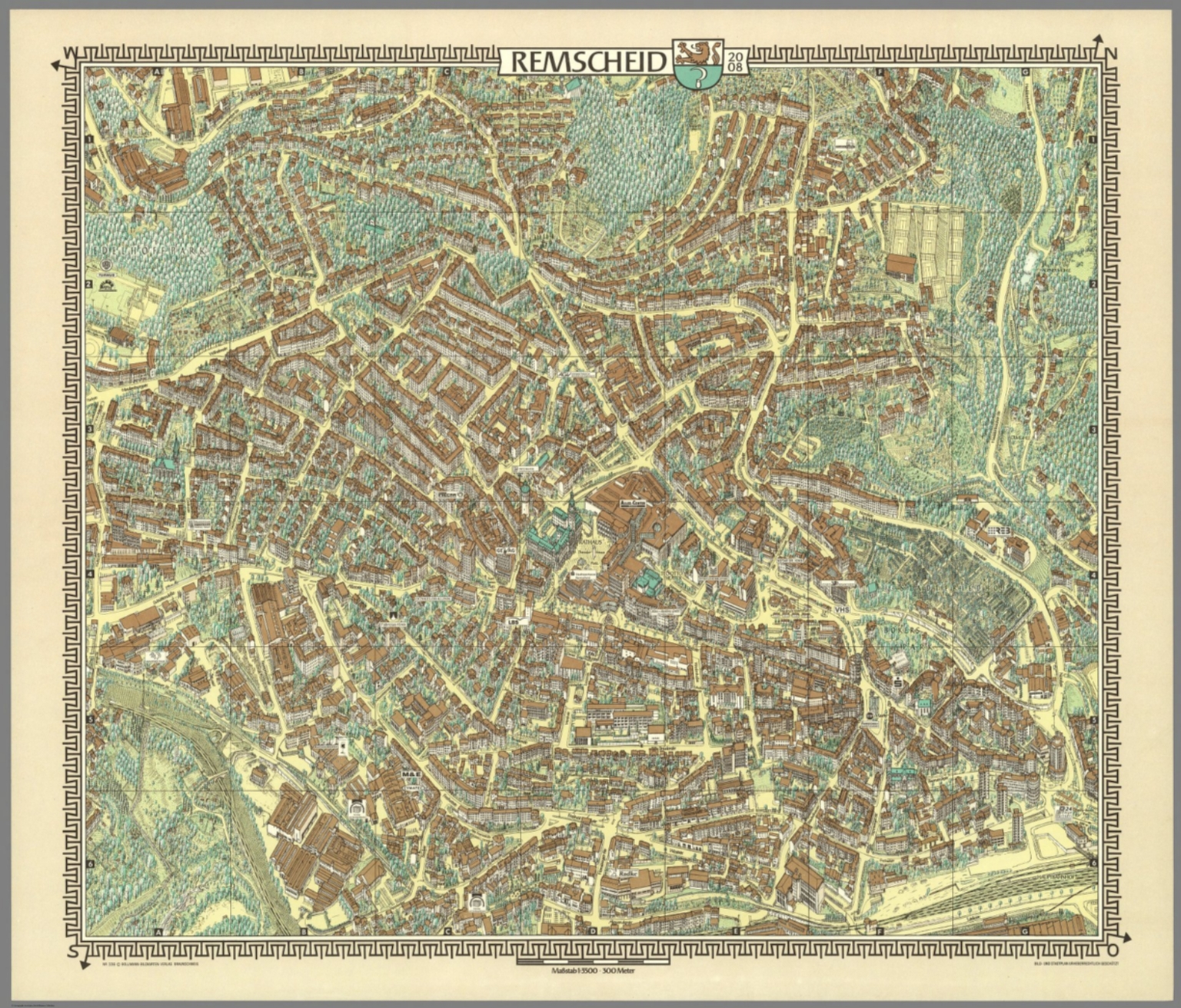 Remscheid, Germany. - David Rumsey Historical Map Collection