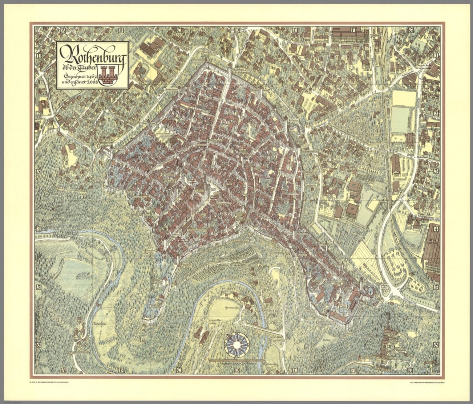 Rotenburg, Germany. - David Rumsey Historical Map Collection