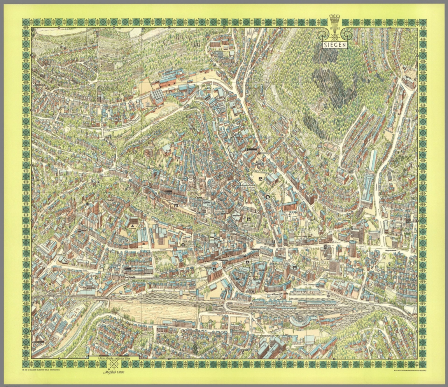 Siegen, Germany. - David Rumsey Historical Map Collection