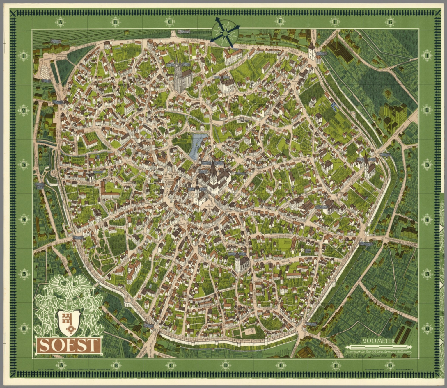 Soest, Germany. - David Rumsey Historical Map Collection