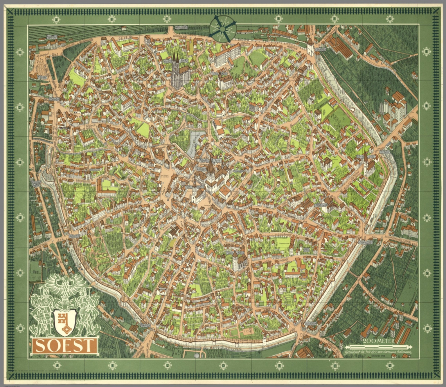 Soest, Germany. - David Rumsey Historical Map Collection