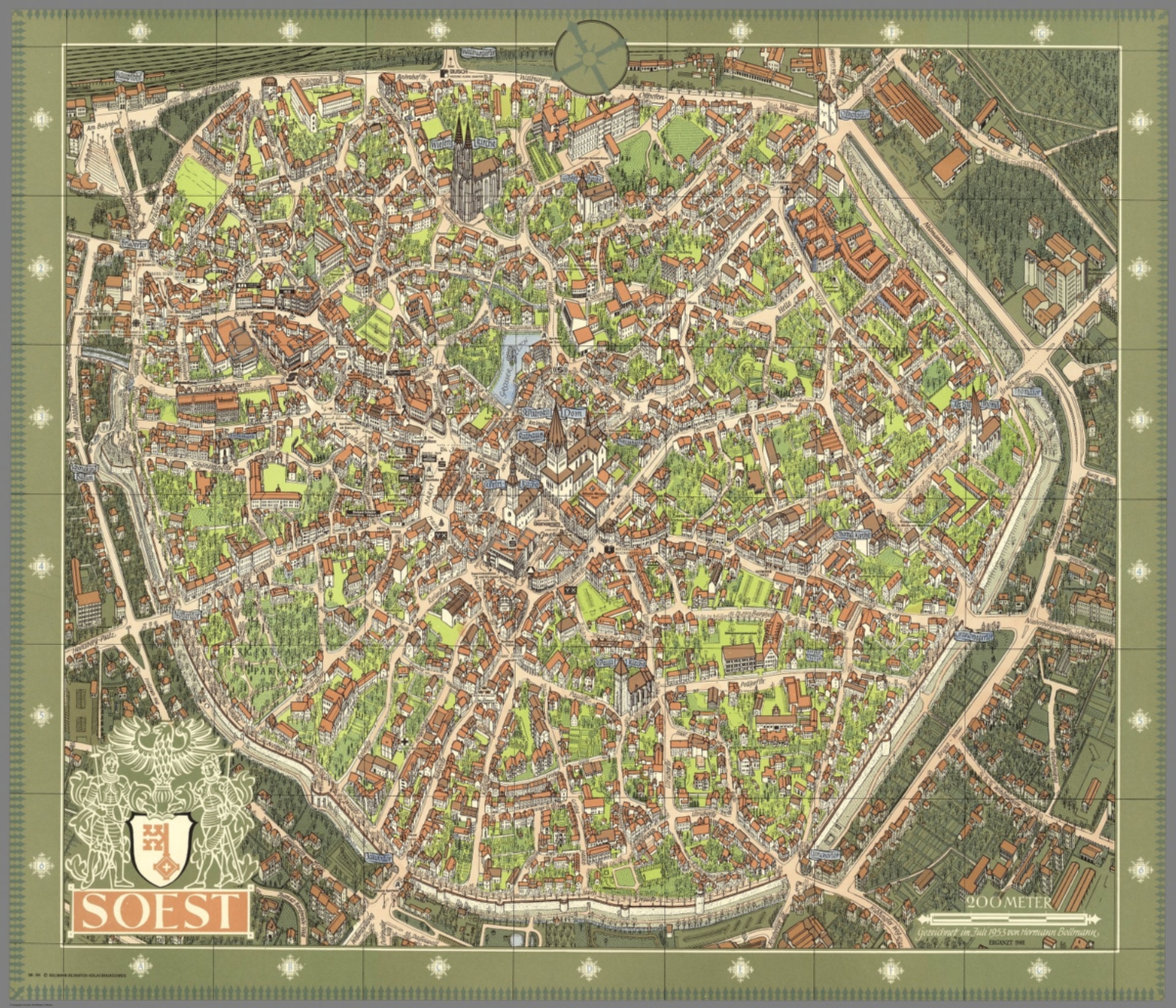 Soest, Germany. - David Rumsey Historical Map Collection