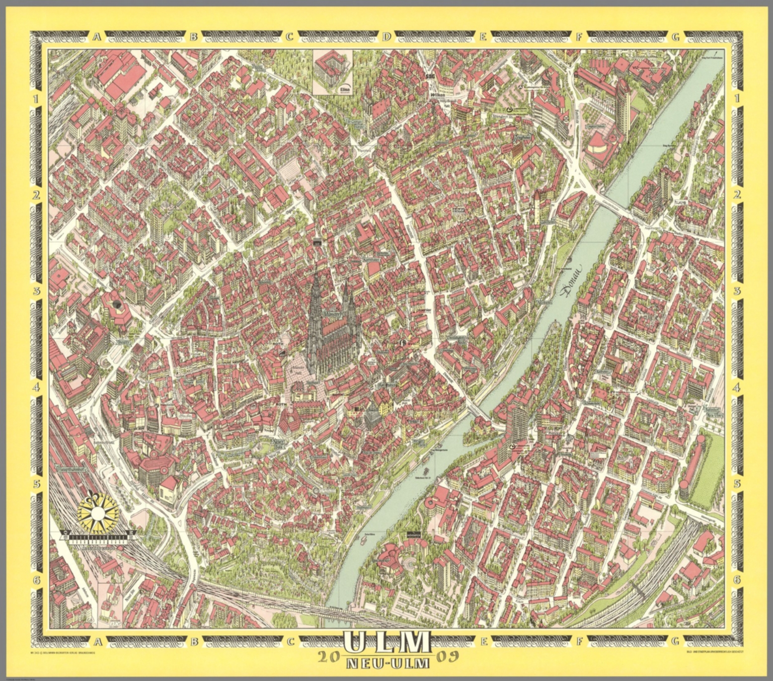 Ulm, Germany. - David Rumsey Historical Map Collection