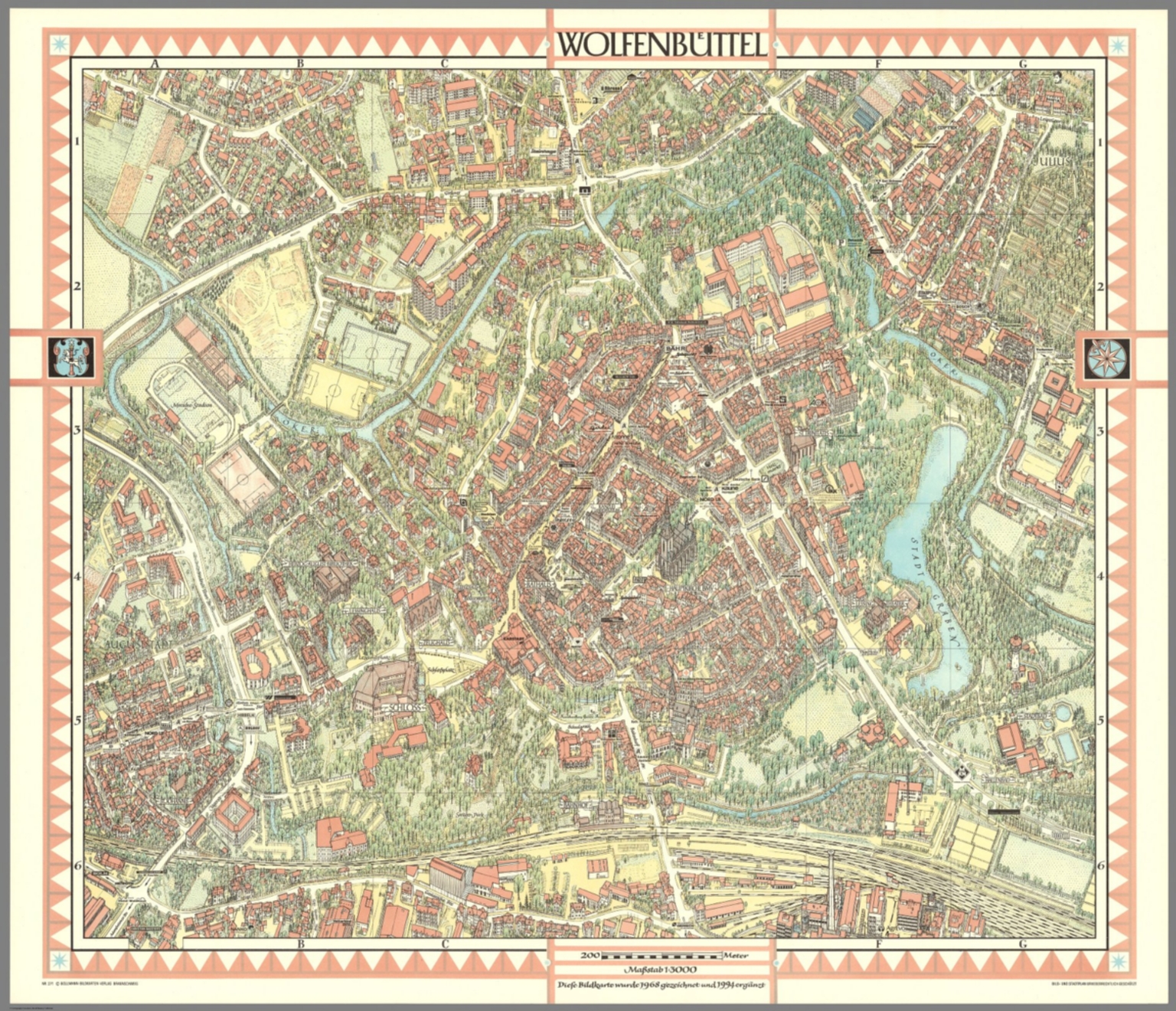 Wolfenbuettel, Germany. - David Rumsey Historical Map Collection