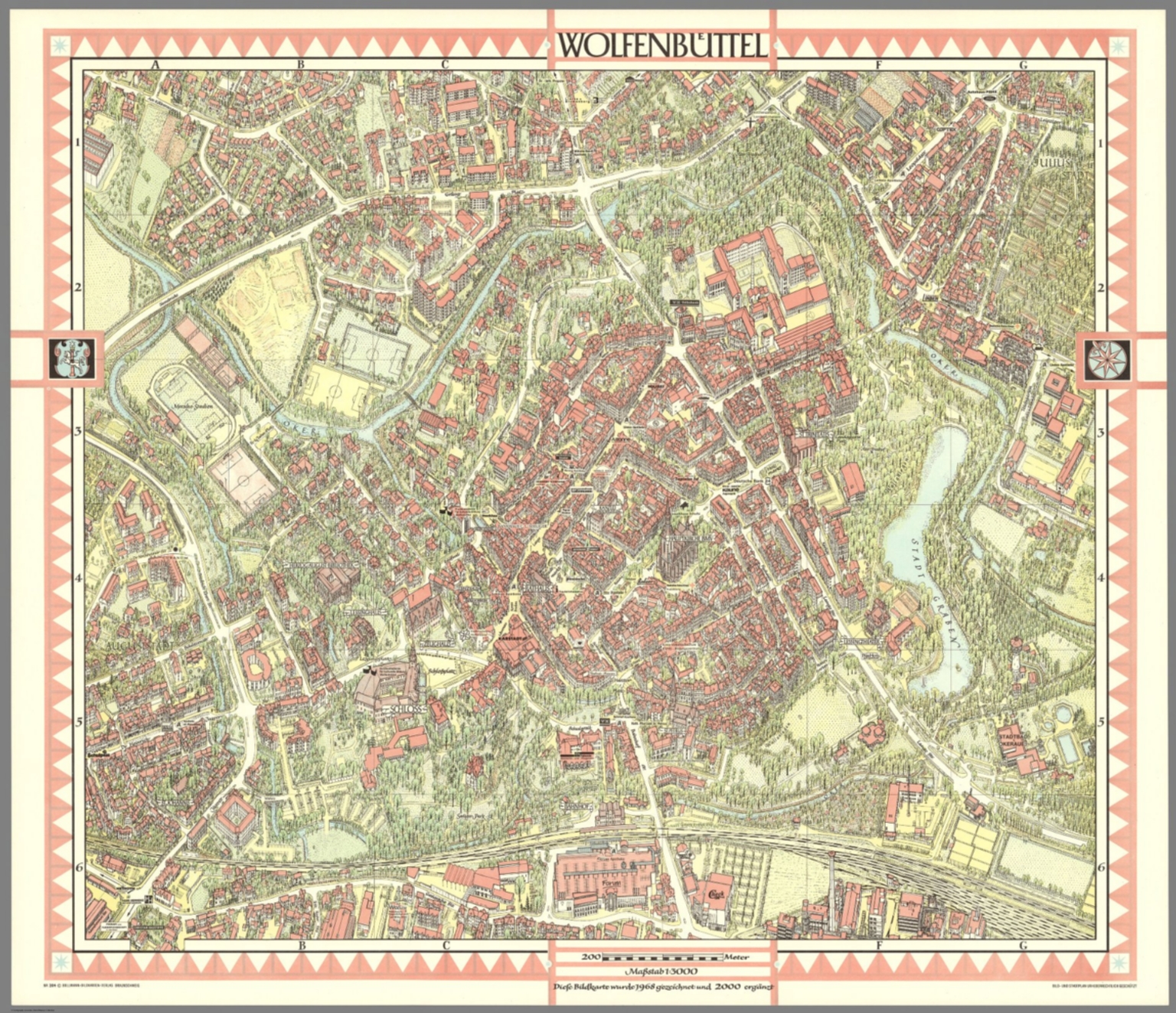 Wolfenbuettel, Germany. - David Rumsey Historical Map Collection