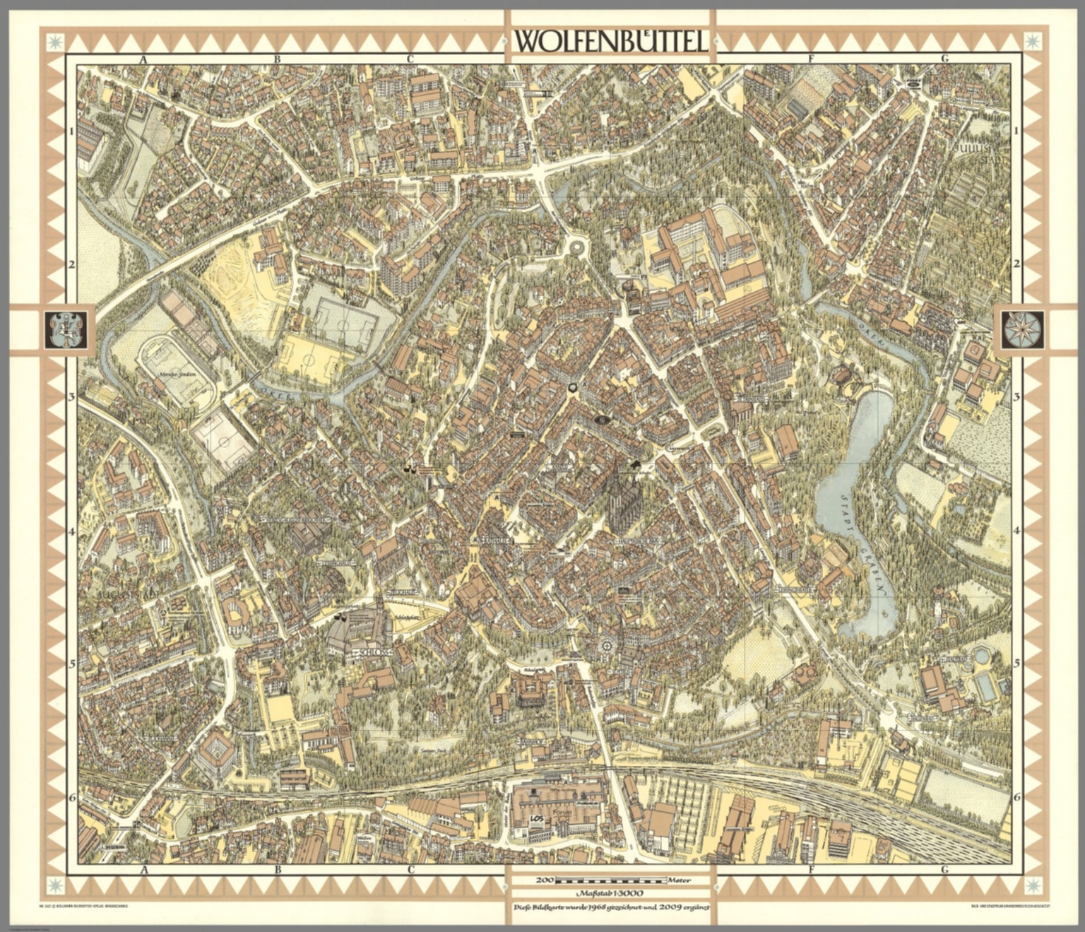 Wolfenbuettel, Germany. - David Rumsey Historical Map Collection