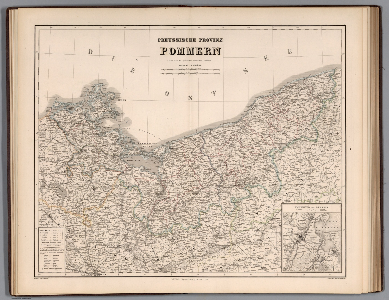 Pomerania, Germany and Poland. - David Rumsey Historical Map Collection
