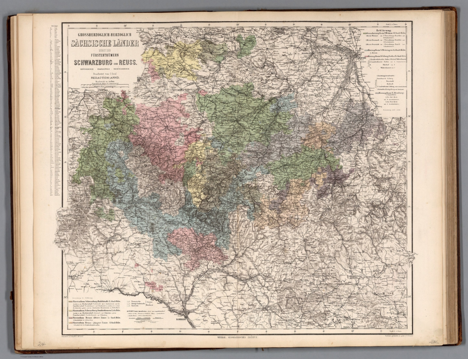 Saxon Countries, Germany. - David Rumsey Historical Map Collection