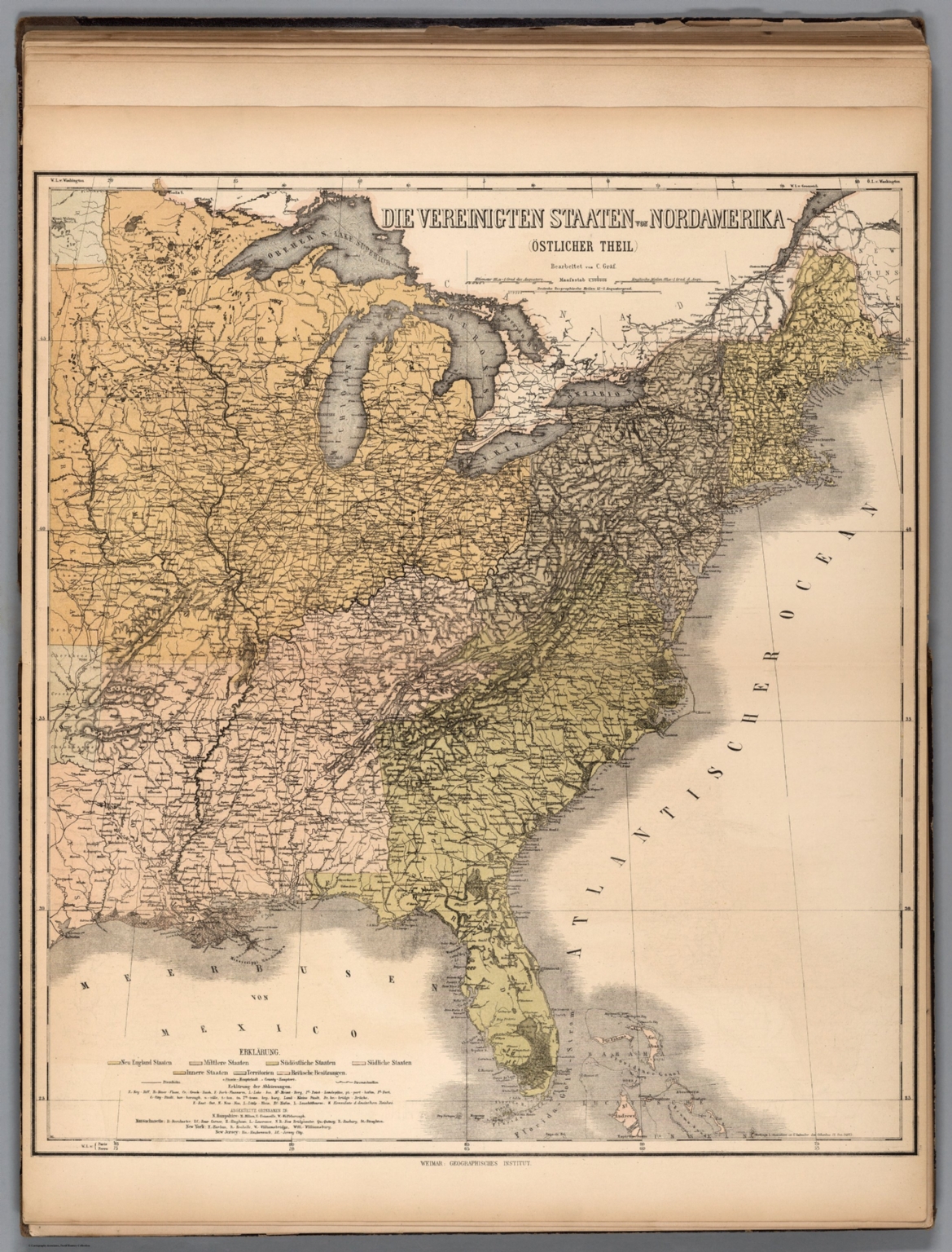 Eastern United States. - David Rumsey Historical Map Collection