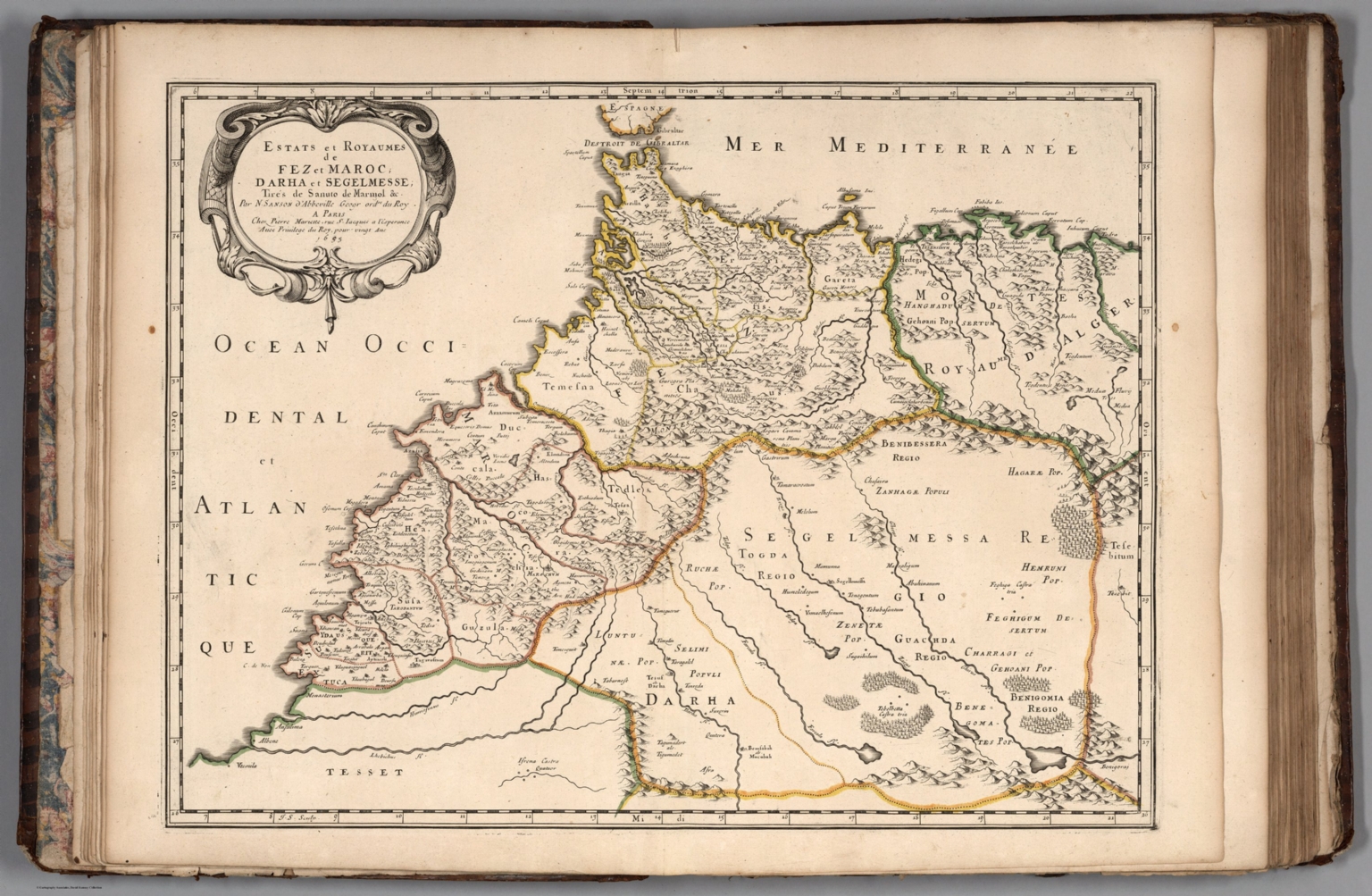 States and kingdoms of Fez Moroc, Darha and Segelmesse. - David Rumsey ...