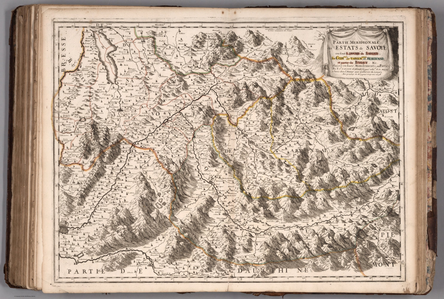 Southern Savoy, France. - David Rumsey Historical Map Collection